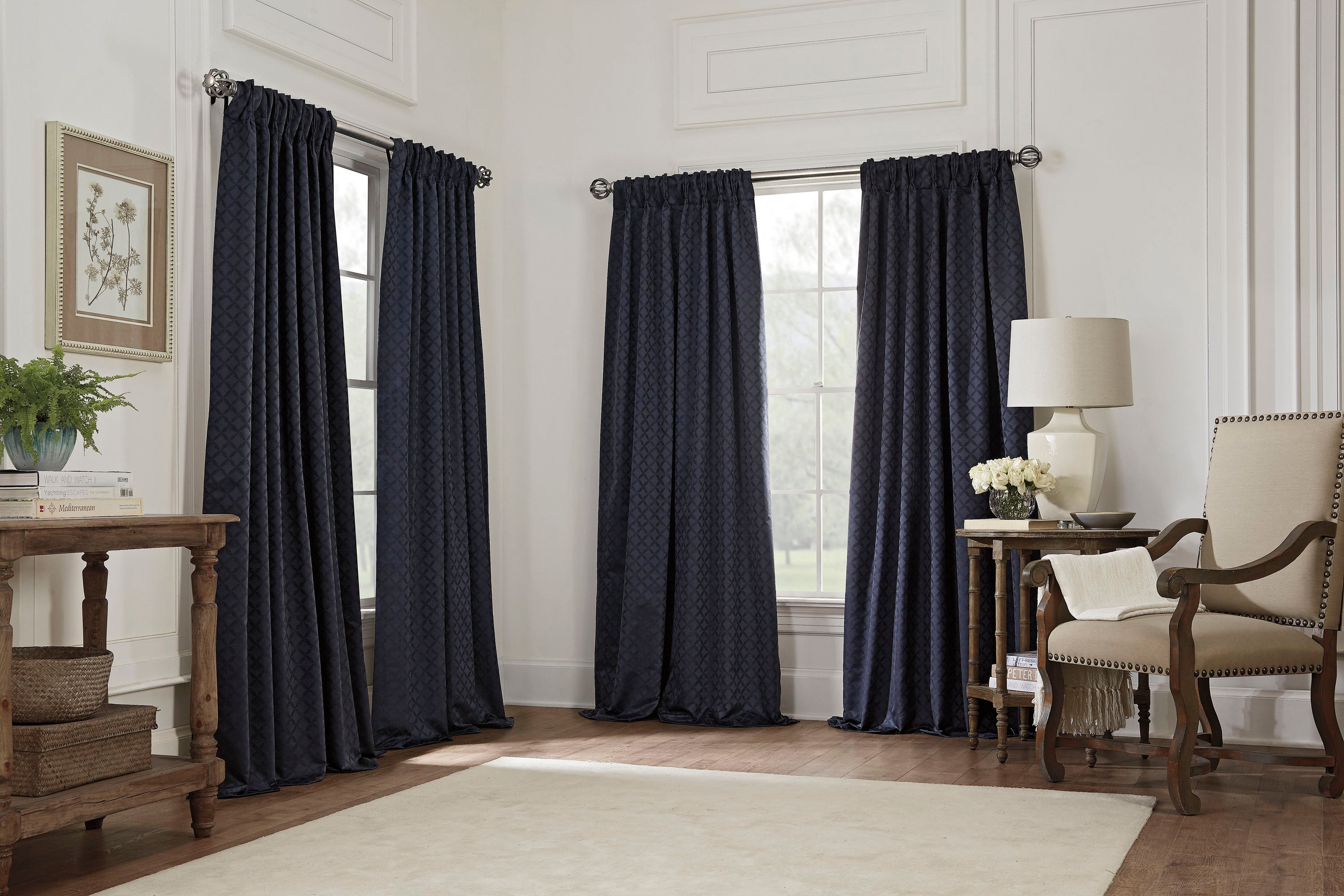 Regency Room Darkening Window Panel – LinensNow