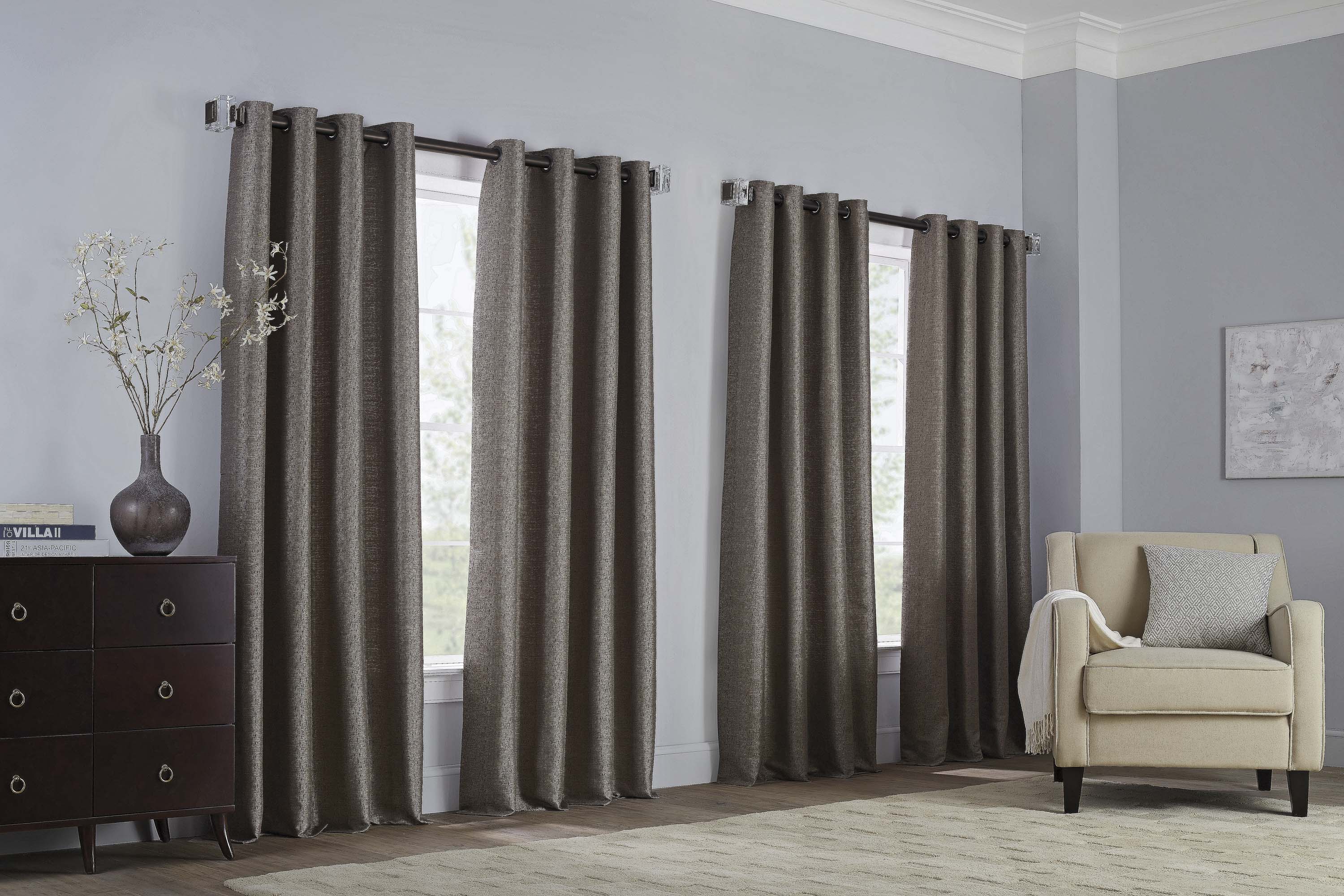 Zacapa Textured Room Darkening Window Panel – LinensNow